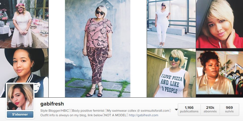 Top 5 des femmes rondes à suivre sur Instagram