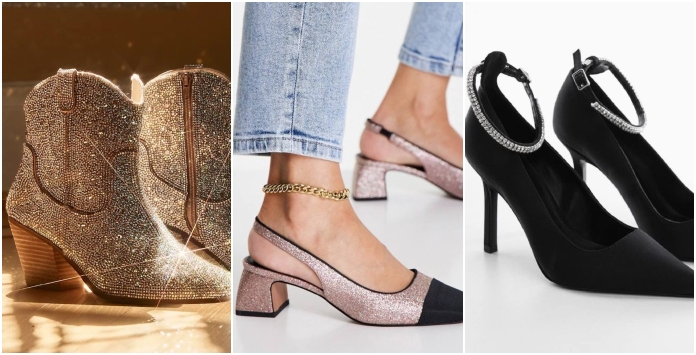 Chaussures à paillettes : 10 paires qui en jettent pour les Fêtes