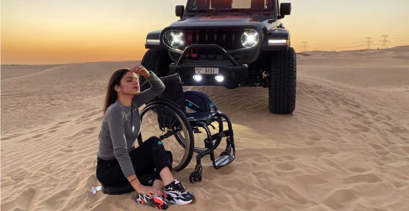 Cette femme paraplégique pose pour briser les stéréotypes