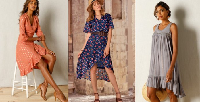 11 robes fluides et légères pour l'été, du 36 au 54