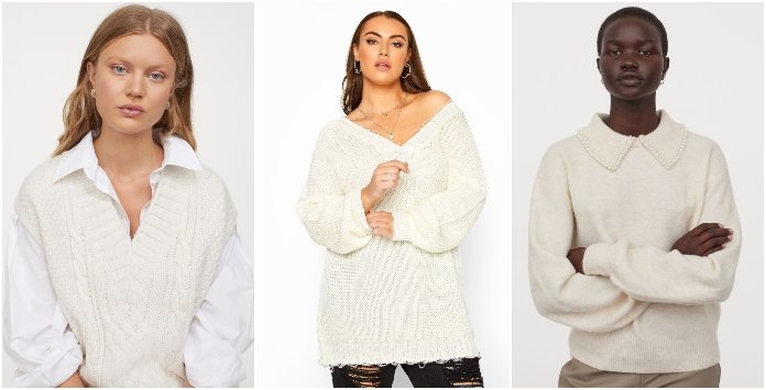 Pull blanc : 14 modèles pour un look « effortless chic » cet hiver