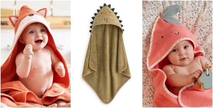 Capes de bain pour bébé : notre sélection ultra craquante