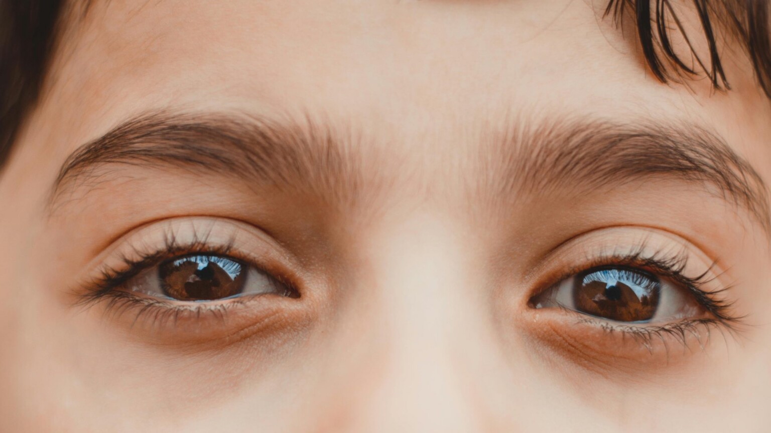 Why do 80% of humans have brown eyes?