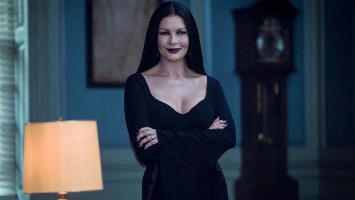 At 56, actress Catherine Zeta-Jones caused a sensation in a striking ...