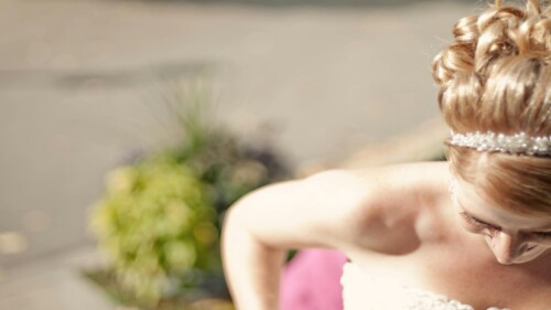 coiffure chignon femme mariage