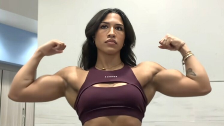 Deemed "too muscular for a woman," she proudly displays her athletic ...